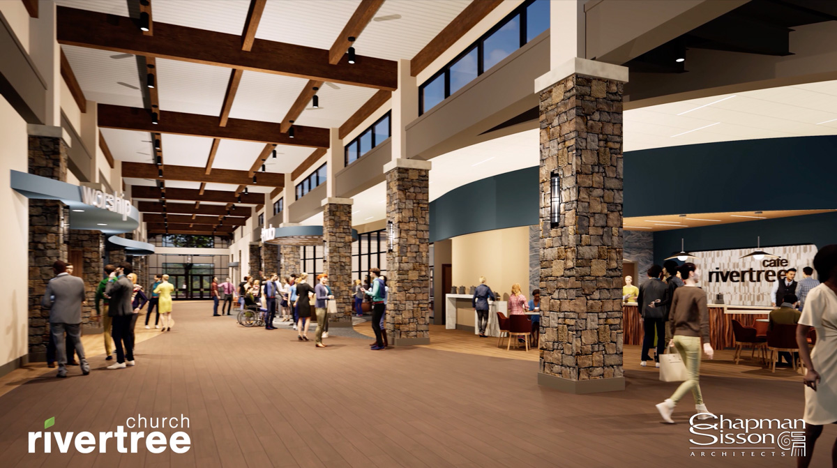 Cove Campus Addition | Fly Through! - Rivertree Church